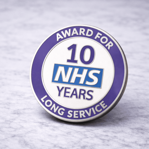 NHS - 10 years - Long Service Badges