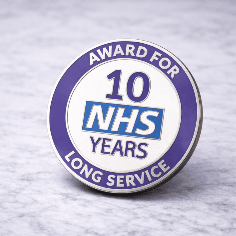 NHS - 10 years - Long Service Badges
