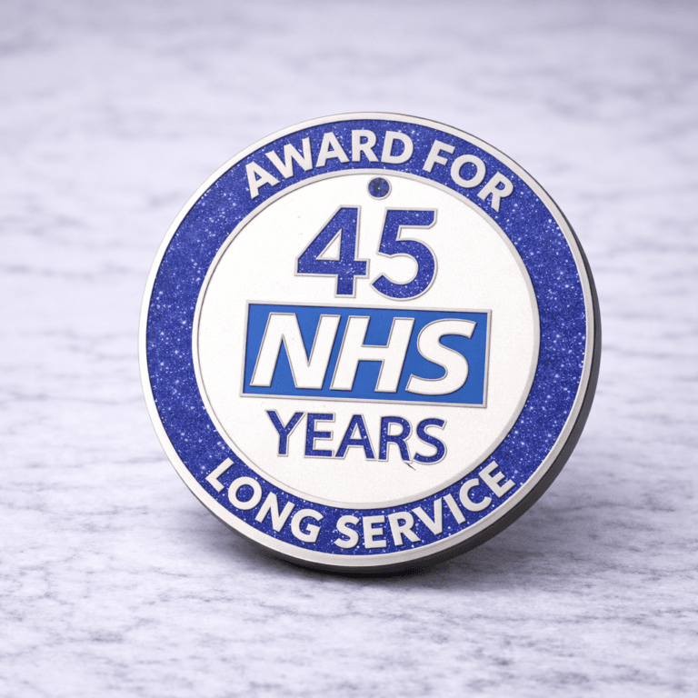 NHS - 45 years - Long Service Badges
