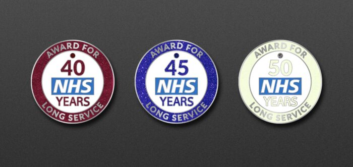 Introducing our NHS Long Service Badges for 40, 45, and 50 Years - Long ...