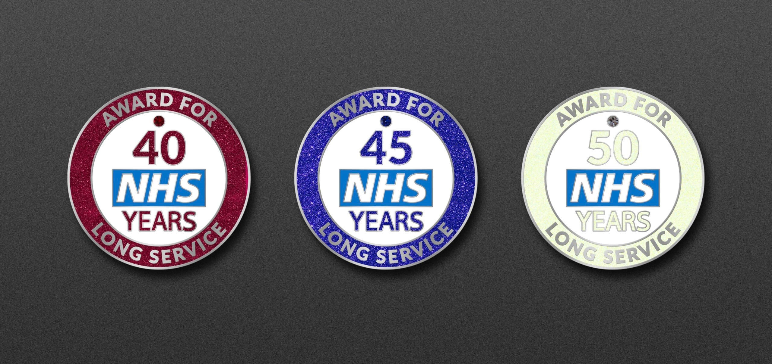Introducing our NHS Long Service Badges for 40, 45, and 50 Years - Long ...