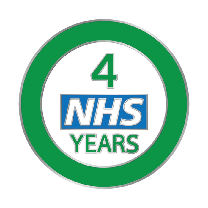NHS - 4 years - Long Service Badges