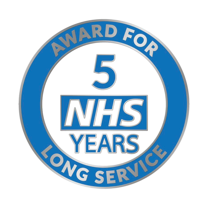 NHS - 5 years - Long Service Badges