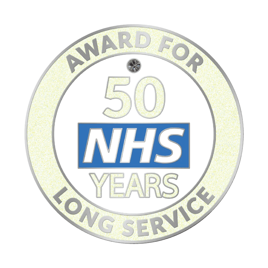 NHS - 50 years - Long Service Badges