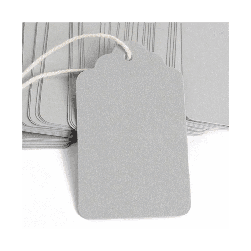 Silver Gift tag - Long Service Badges