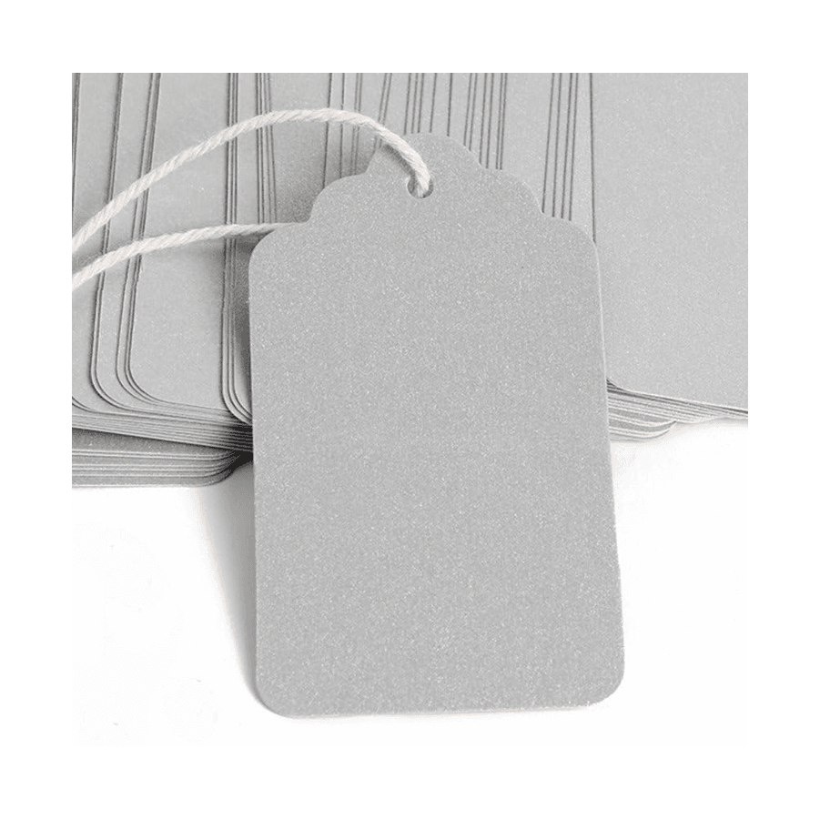 Silver Gift tag - Long Service Badges