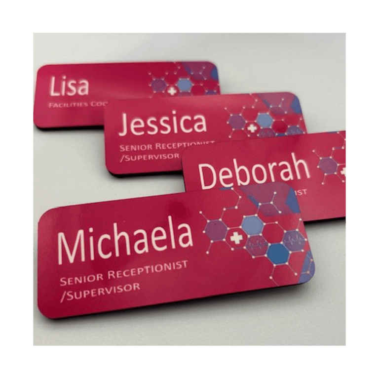 Custom Name Badges - Long Service Badges