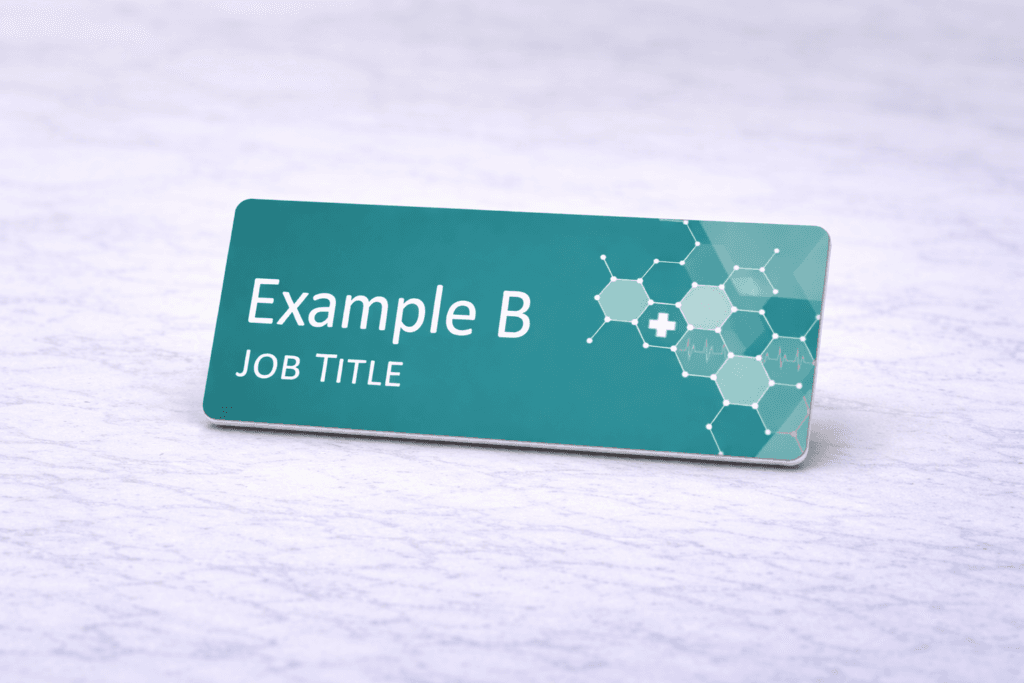 Custom Name Badge - Sample B - Long Service Badges